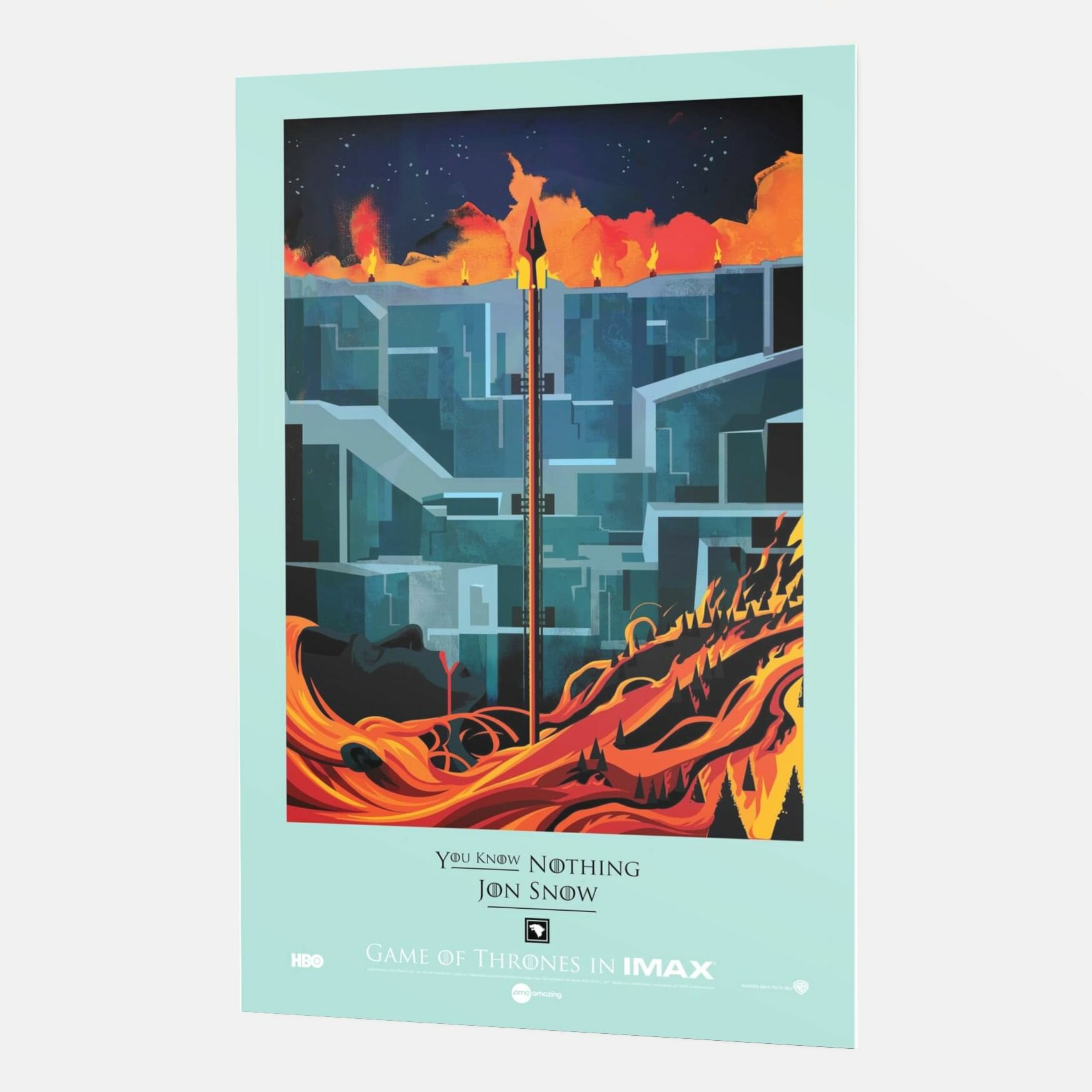 Постер (плакат) сериала Игра престолов 40x60 см. от Poster4me