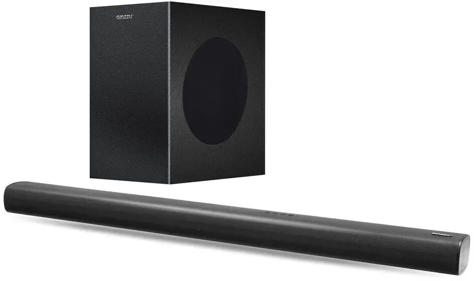 Саундбар Ginzzu GM-515 3.1.2 10Вт+60Вт black