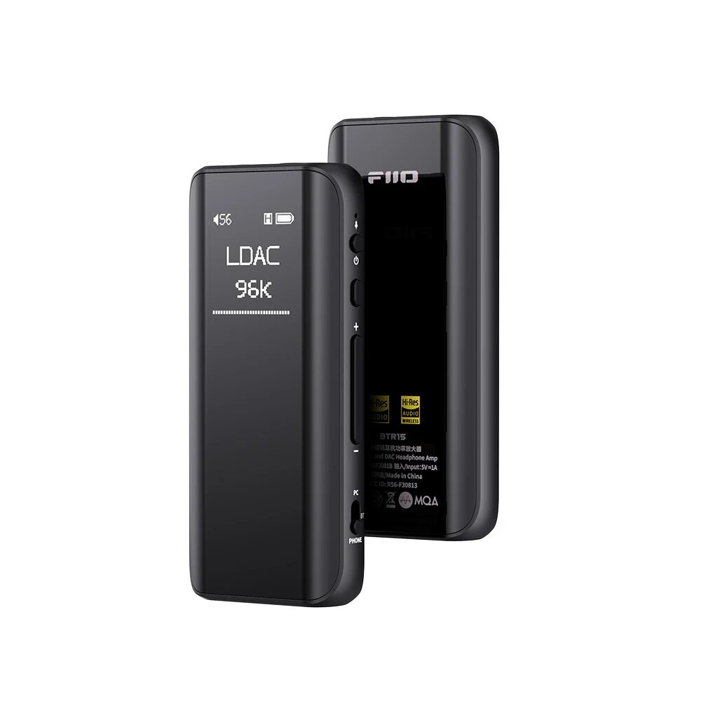 FiiO BTR15 - Bluetooth усилитель для наушников, черный