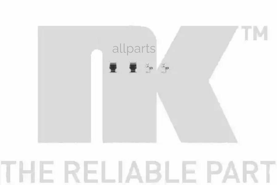 NK 7930673 Комплект монтажный торм. колодок Mitsubishi Lancer 9.03-