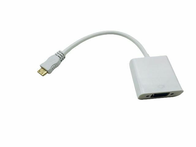 Адаптер- переходник mini HDMI-VGA 15 см