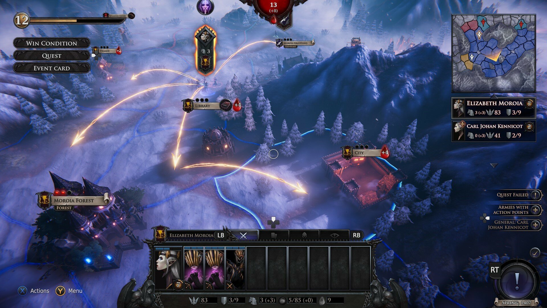 Immortal Realms Vampire Wars (Nintendo Switch, RU) — фото 1