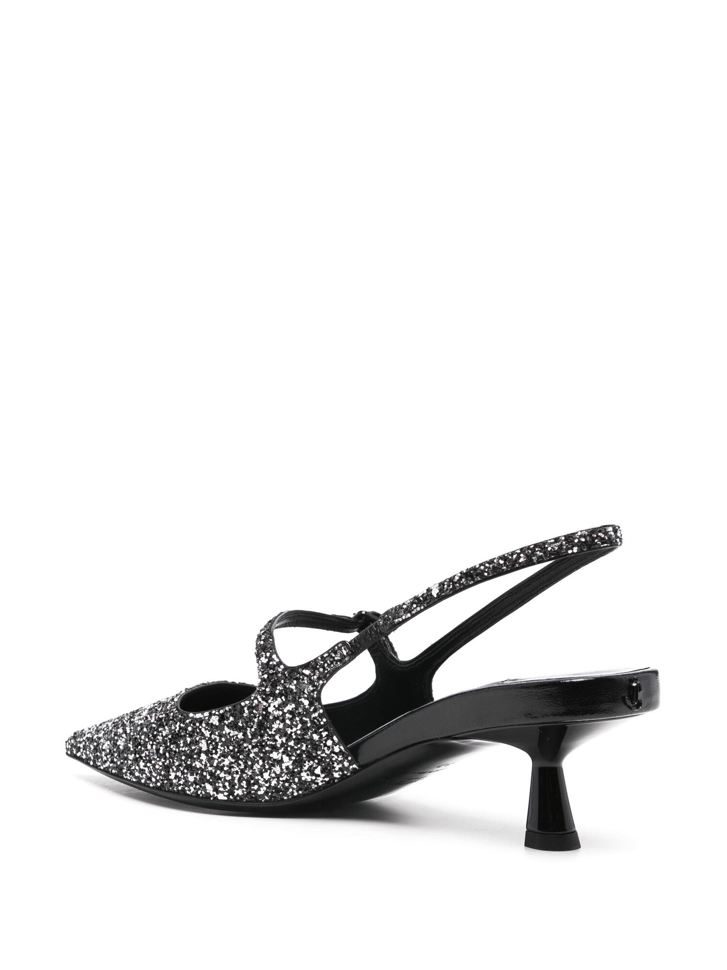 Туфли JIMMY CHOO Didi 45, размер 38,5, Silver — фото 1