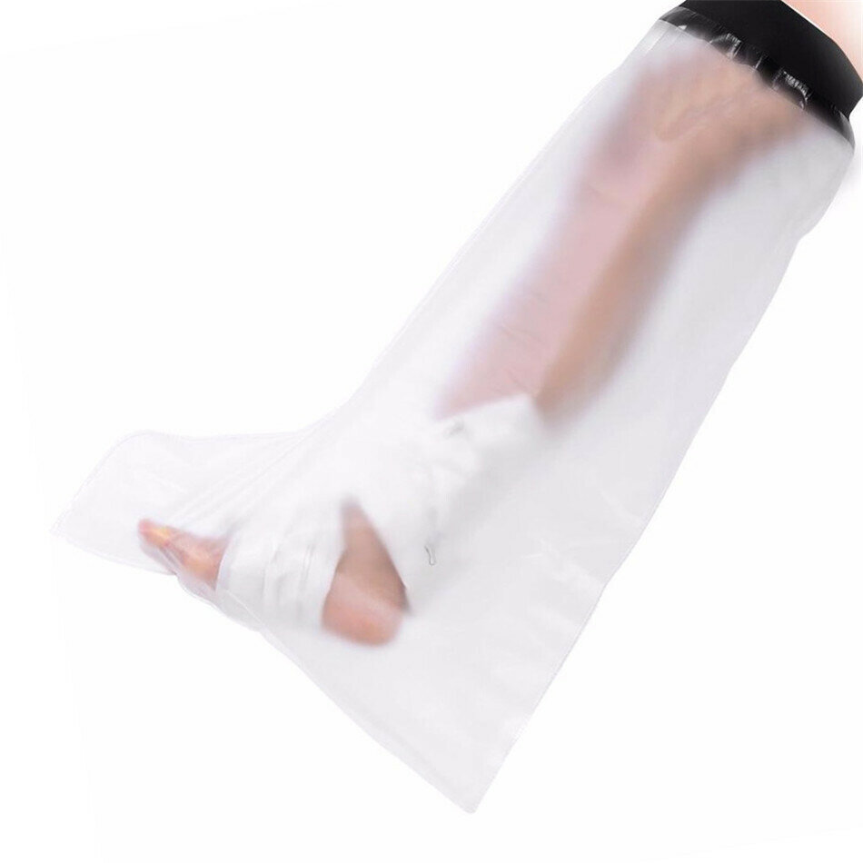 Непромокаемый чехол в душ для забинтованной или загипсованной ноги