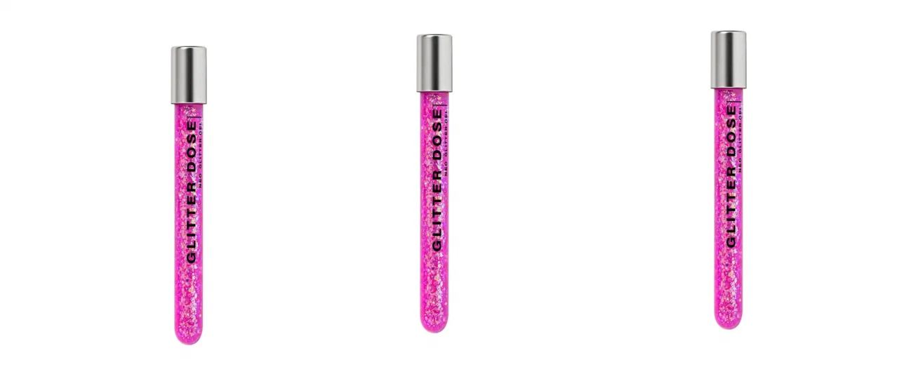 Глиттер на гелевой основе Influence Beauty Glitter Dose т.04 7 мл 3 шт