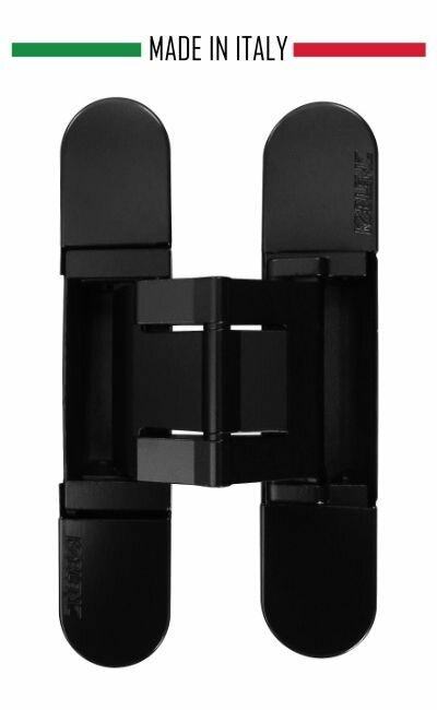 KUBICA K2780 DXSX, NO петля скрытая универсальная черный (80 kg)