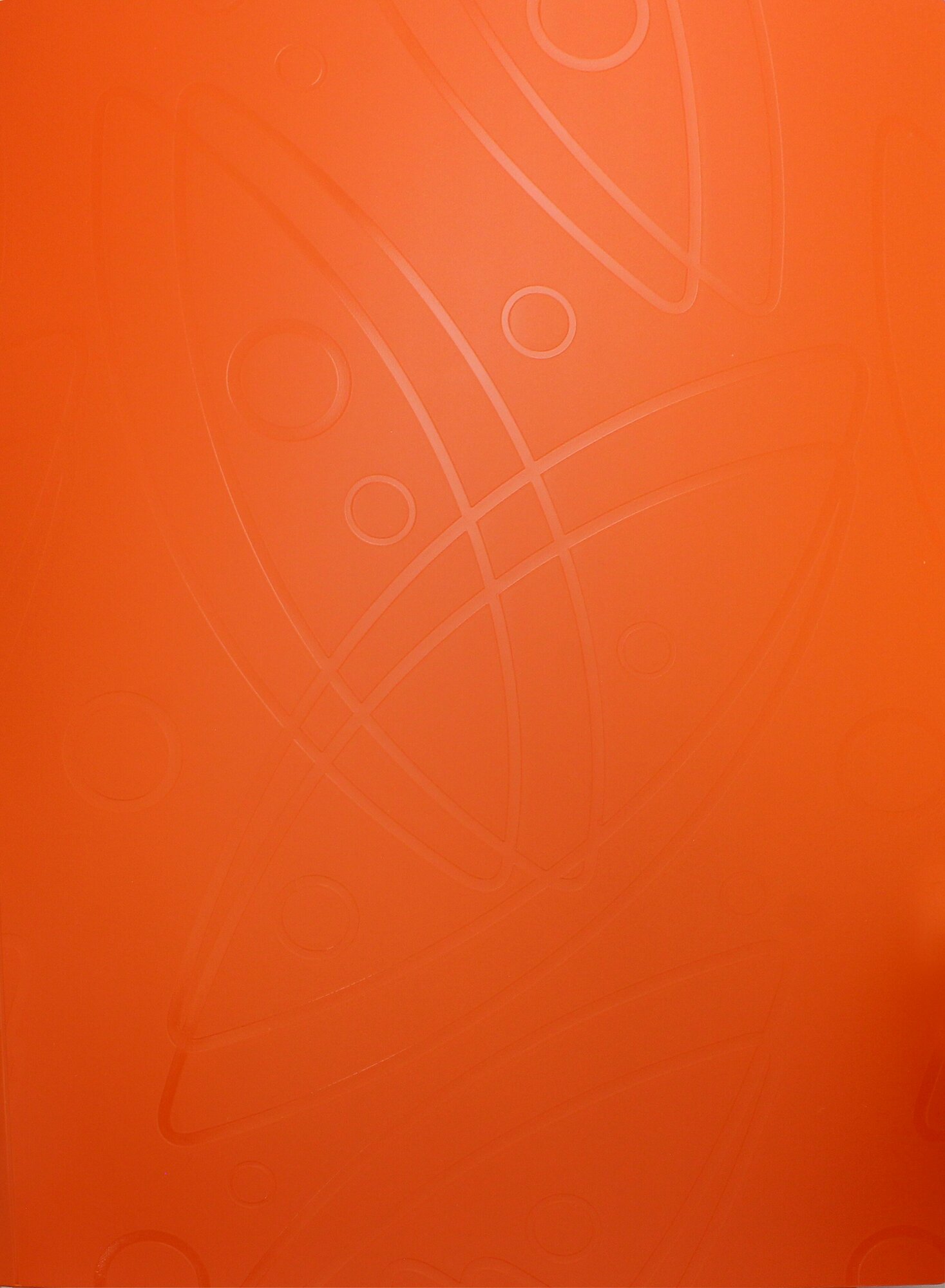 Папка-скоросшиватель "Galaxy" (A4, оранжевая) (GA07POR)