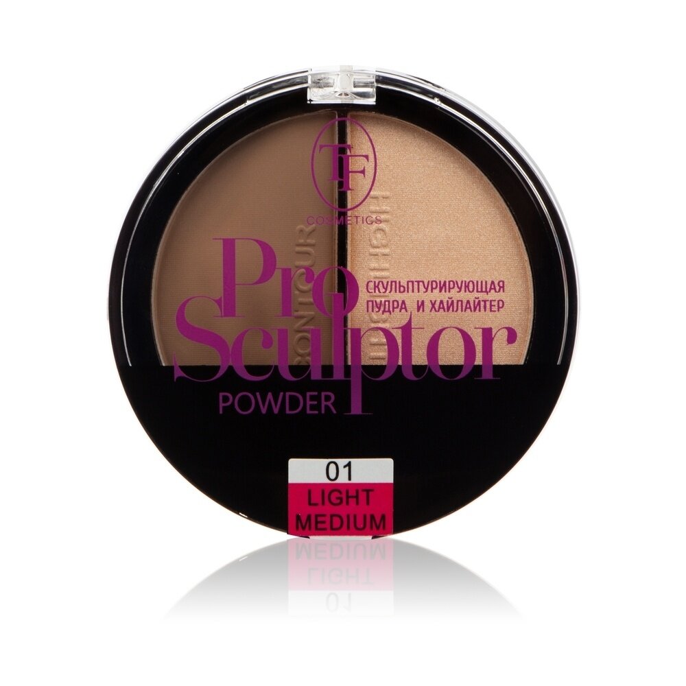 Пудра для лица TF Cosmetics "Pro Sculptor Powder", тон 01 "light medium"
