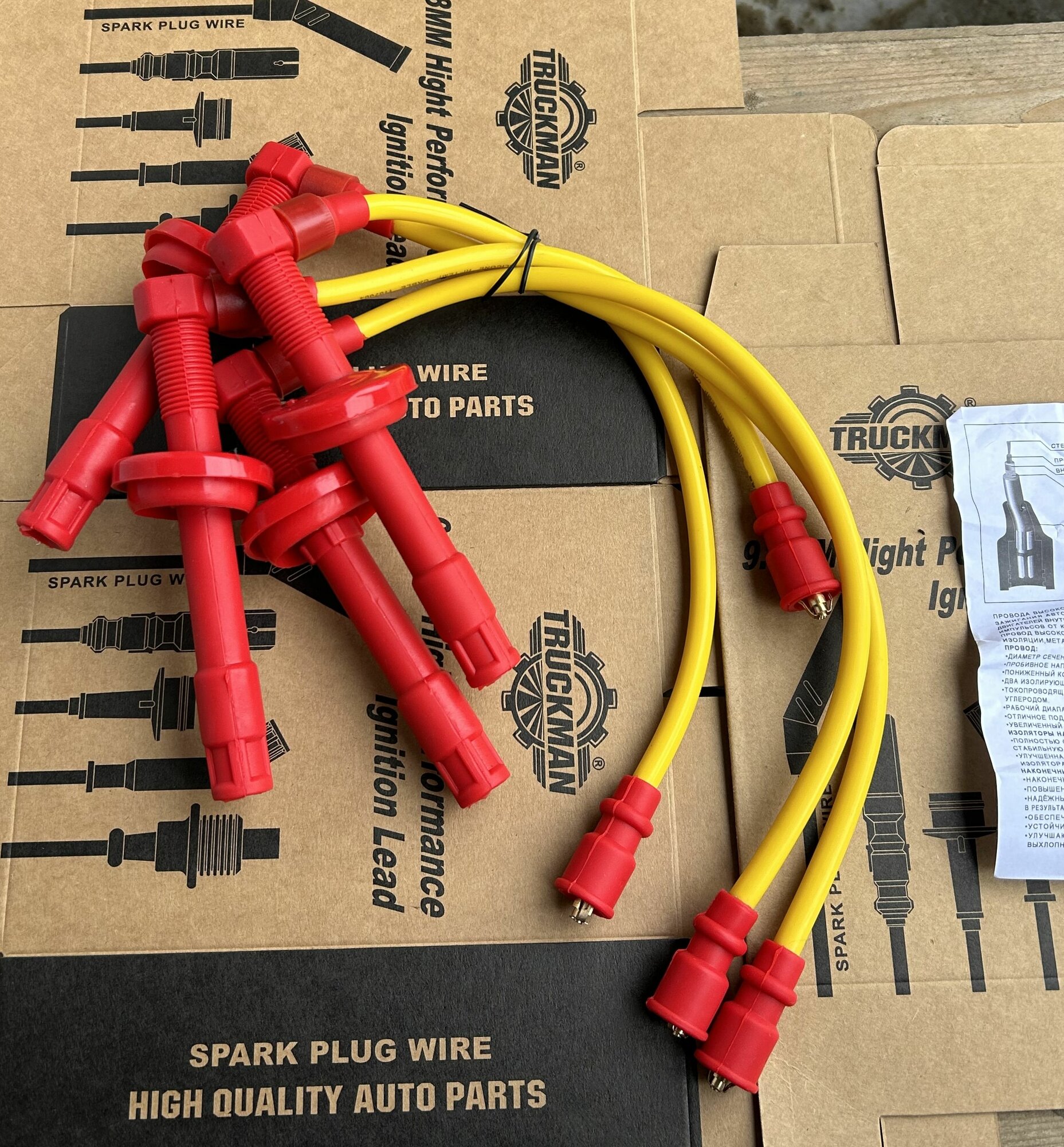 TRUCKMAN Провода высоковольтные система зажигания TRUCKMAN SPORT Г- 3302 ЗМЗ-405. 406. 409 усиленные арт. 406.3707252