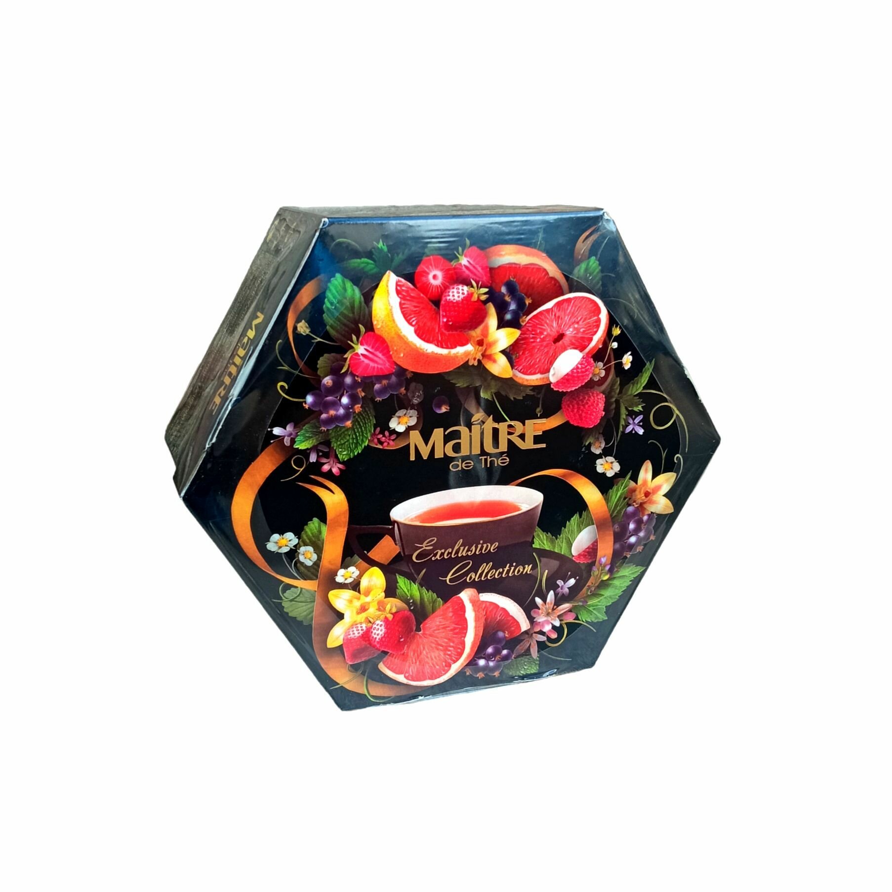 Набор чая мэтр (MAITRE DE THE) "Эксклюзивная коллекция" ассорти в пакетиках,120 гр