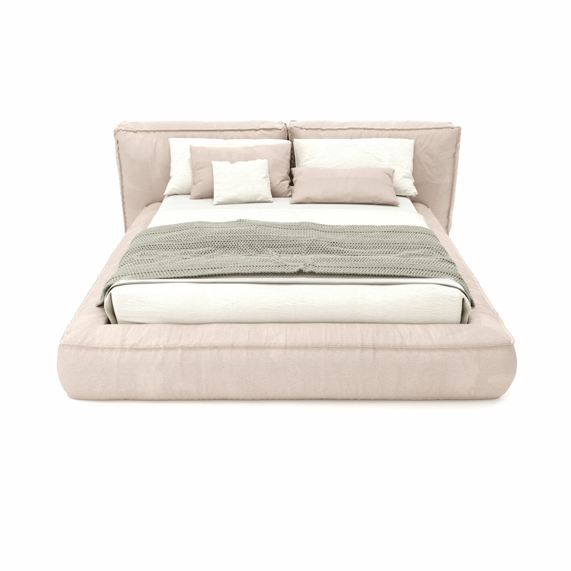 Бональдо - кровать двуспальная, спальное место 200х180, без матраса