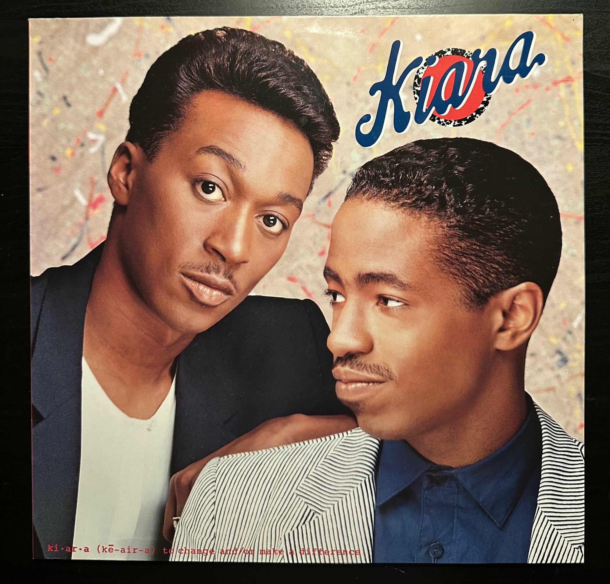 Виниловая пластинка Kiara To Change And/Or Make A Difference (Германия 1988г.)