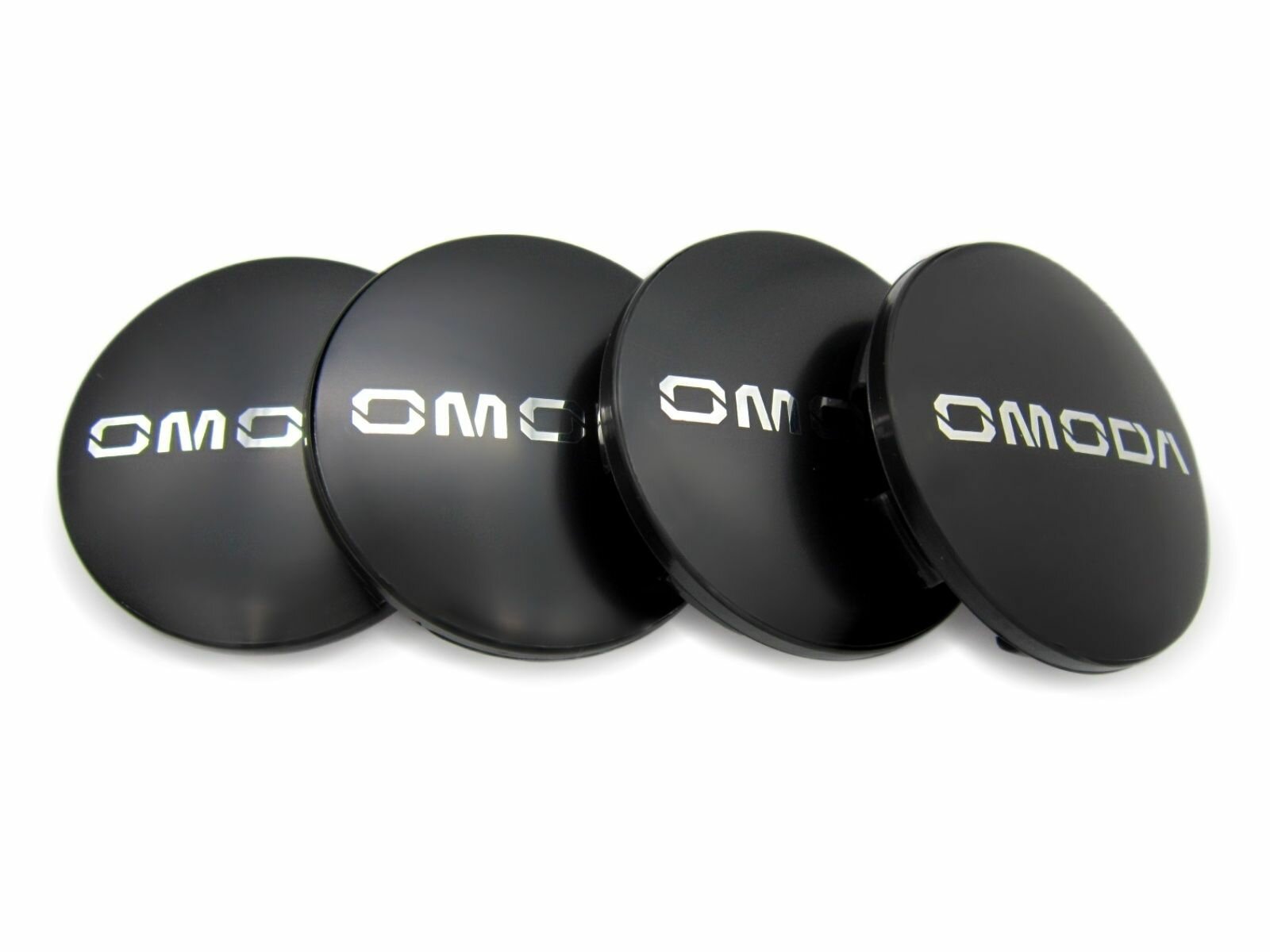Колпачки заглушки на литые диски КиК OMODA 62/55/10, комплект 4 шт.
