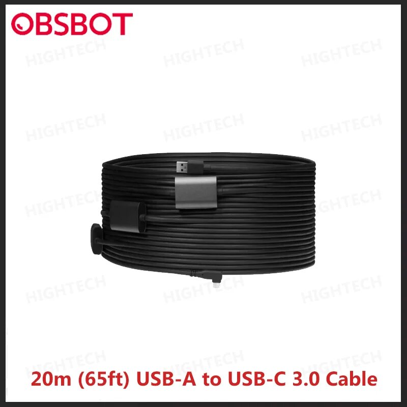 OBSBOT 20м USB-A to USB-C 3.0 Cable