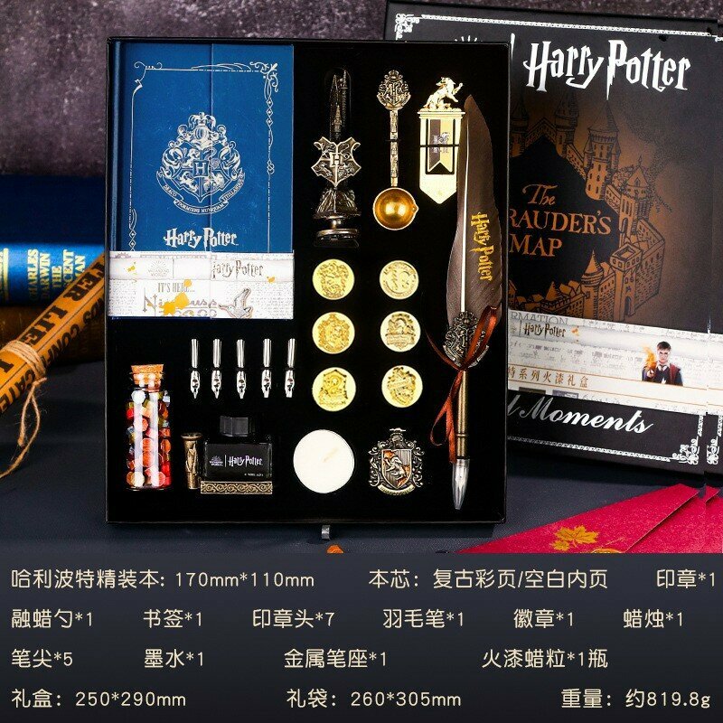 ⭐Настоящая печать воска Гарри Поттера, ретро печать восковых шариков, магическая академия, креативный подарок, набор восковых печатей⭐