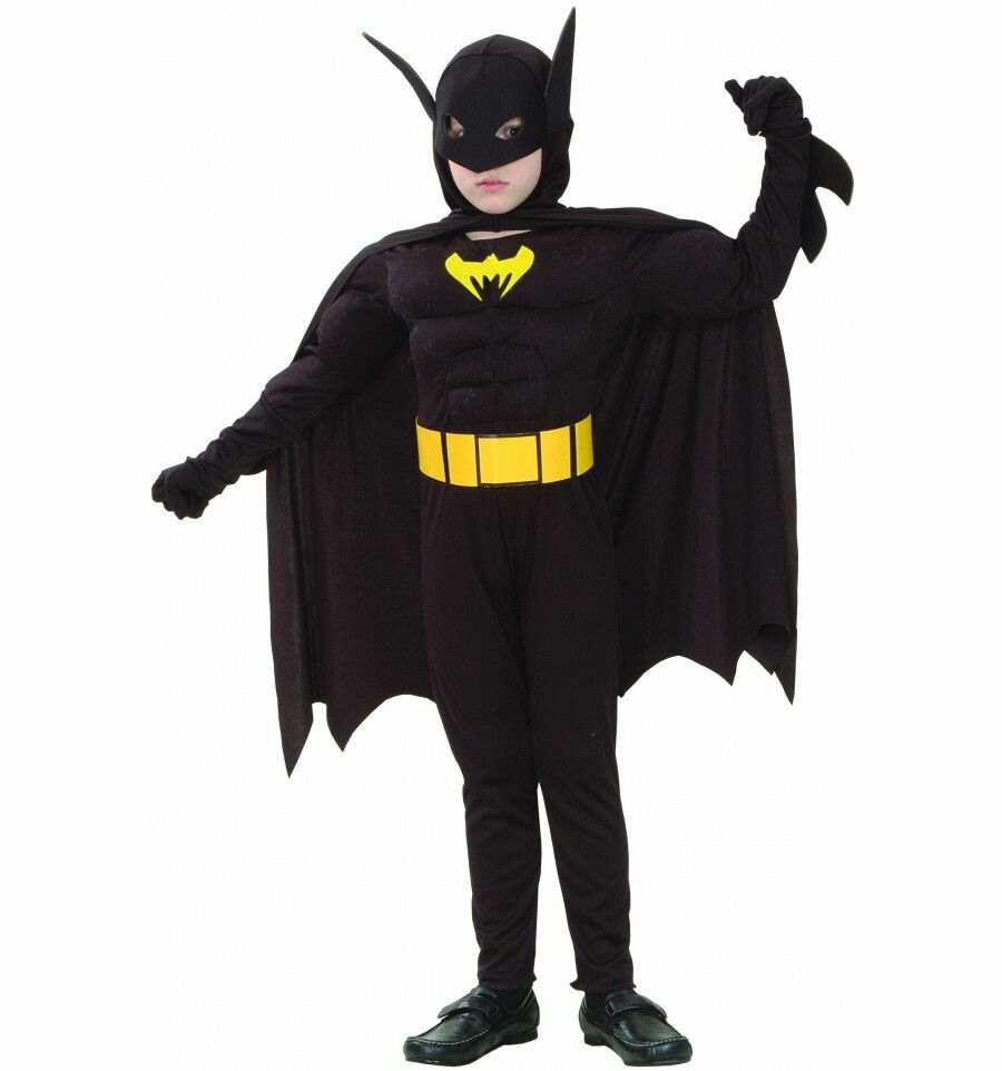 Костюм Бэтмен черный подростковый