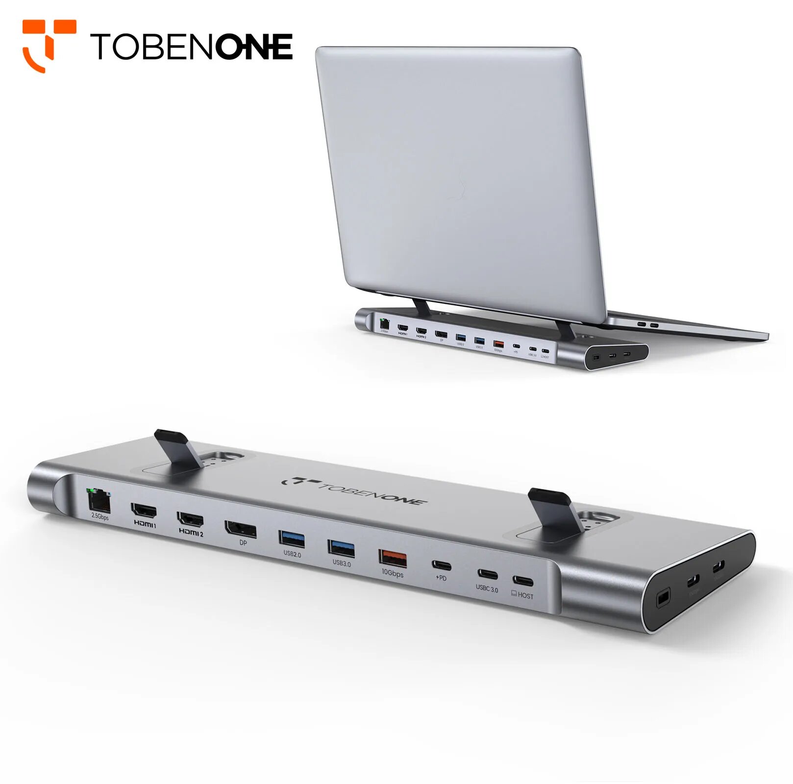 TOBENONE Док-станция USB C 16 в 1 UDS041W EU