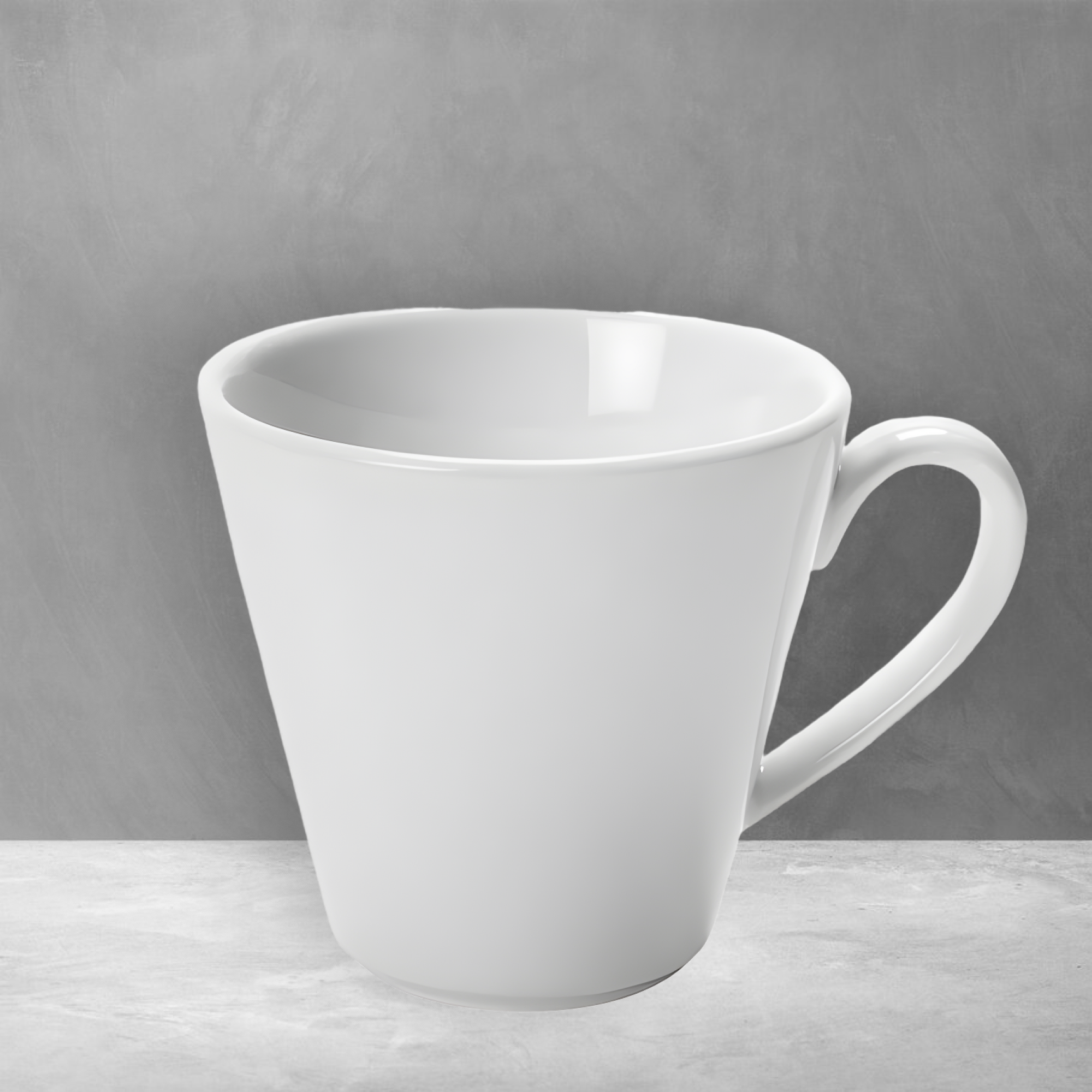 Чашка белая из фарфора CAMEO 90 МЛ 610-1824, 65x65x62 мм, 4 шт