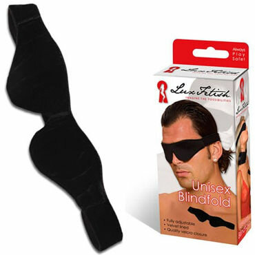 Lux Fetish Unisex Blindfold Мягкая маска на глаза