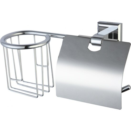 Держатель для туалетной бумаги и освежителя воздуха Savol S-R09551 хром