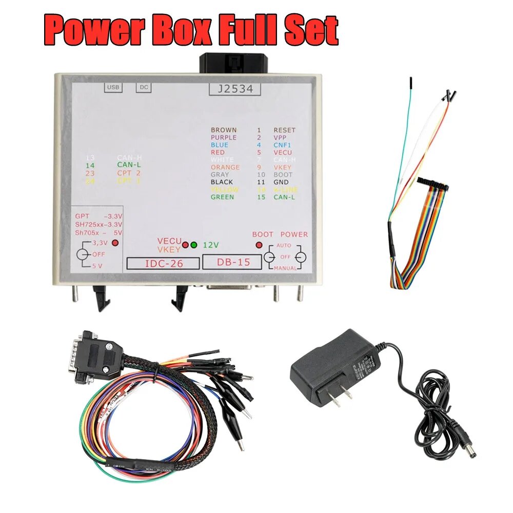 Блок питания для JTAG, используется для блока питания ECU Openport J2534 с полными адаптерами