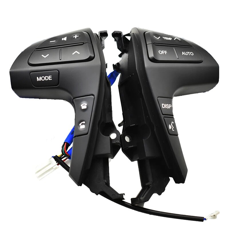 Кнопка управления аудиозвуком на руль автомобиля, переключатель для TOYOTA HILUX VIGO COROLLA CAMRY HIGHLANDER INNOVA black