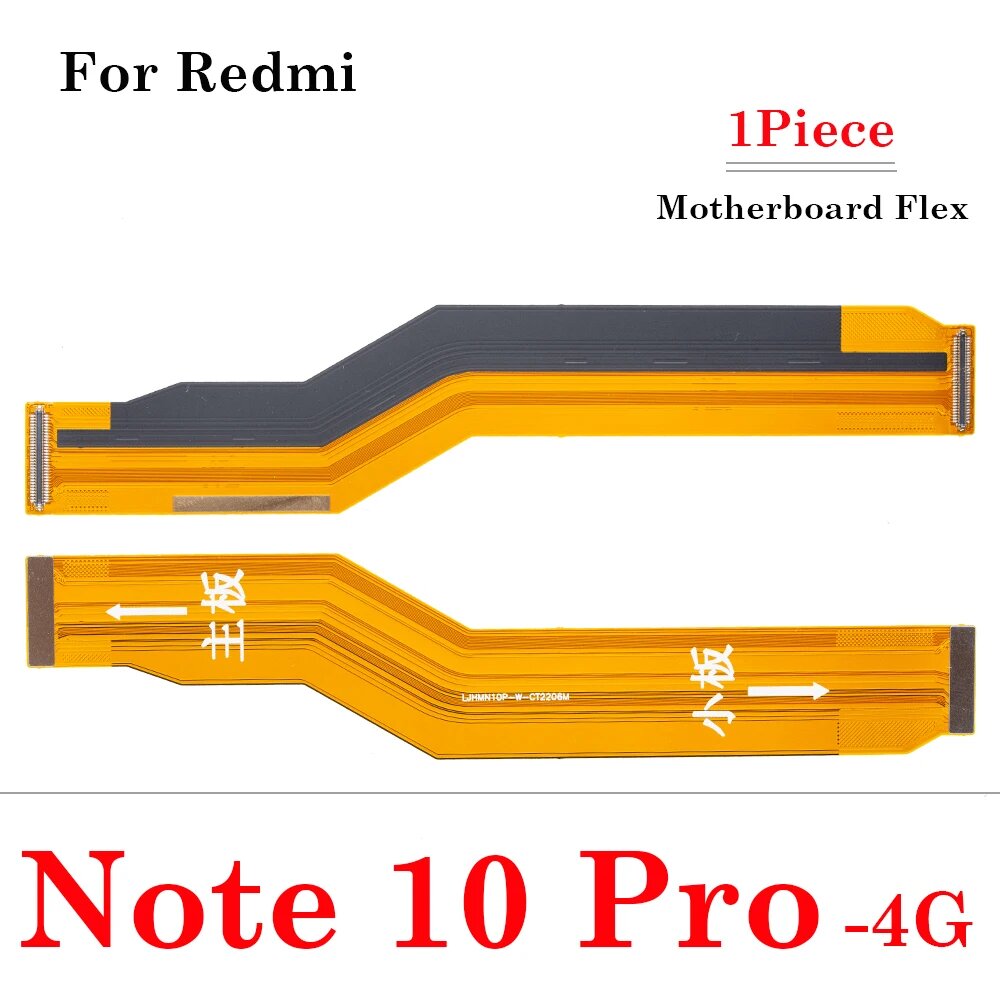 Материнская плата с ЖК-дисплеем, 1 шт, гибкий кабель для Xiaomi Redmi 10X Note 10 10s 11 11E 11s 11T Pro 4G, детали для замены