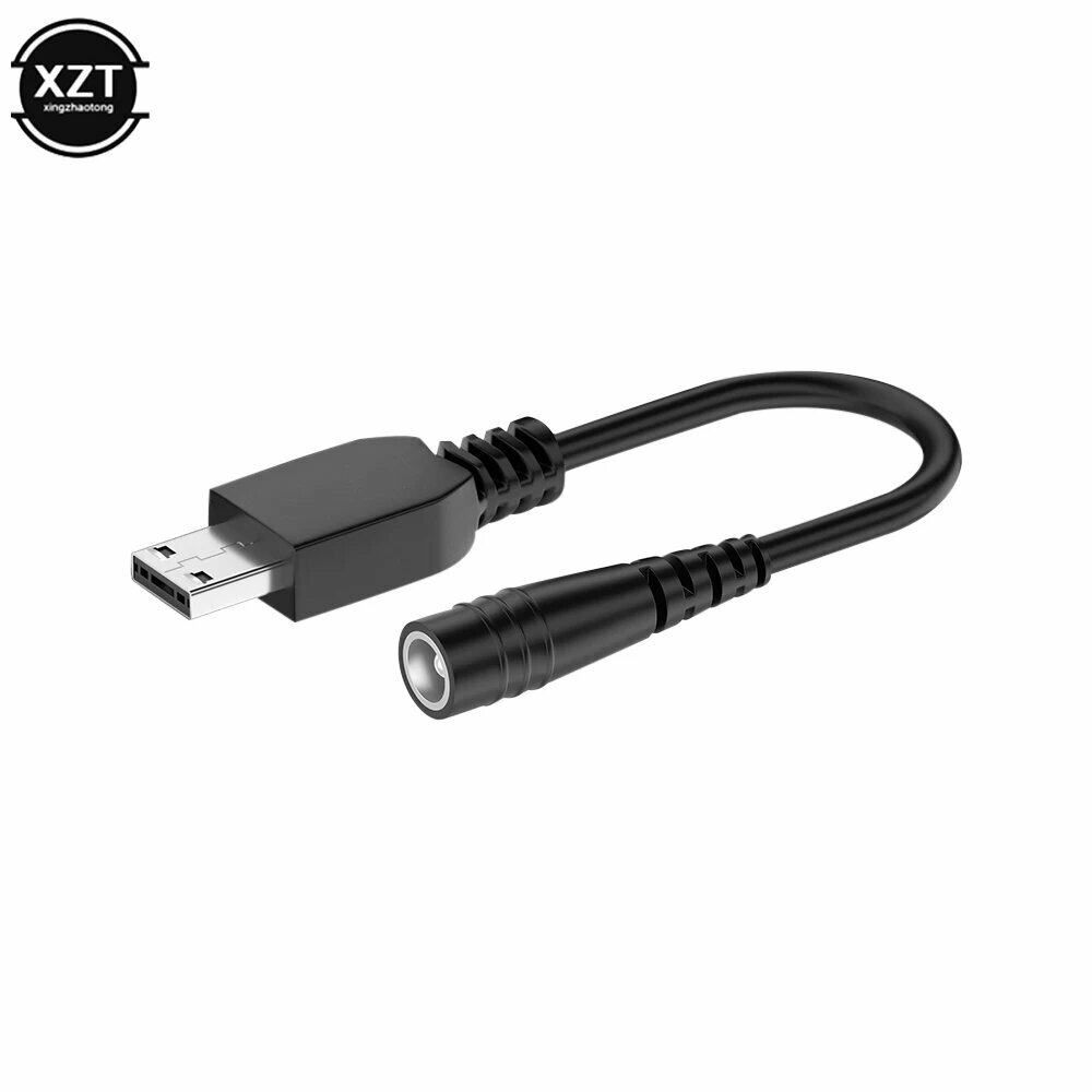 Адаптер USB - 3.5 мм для микрофона, черный — фото 1