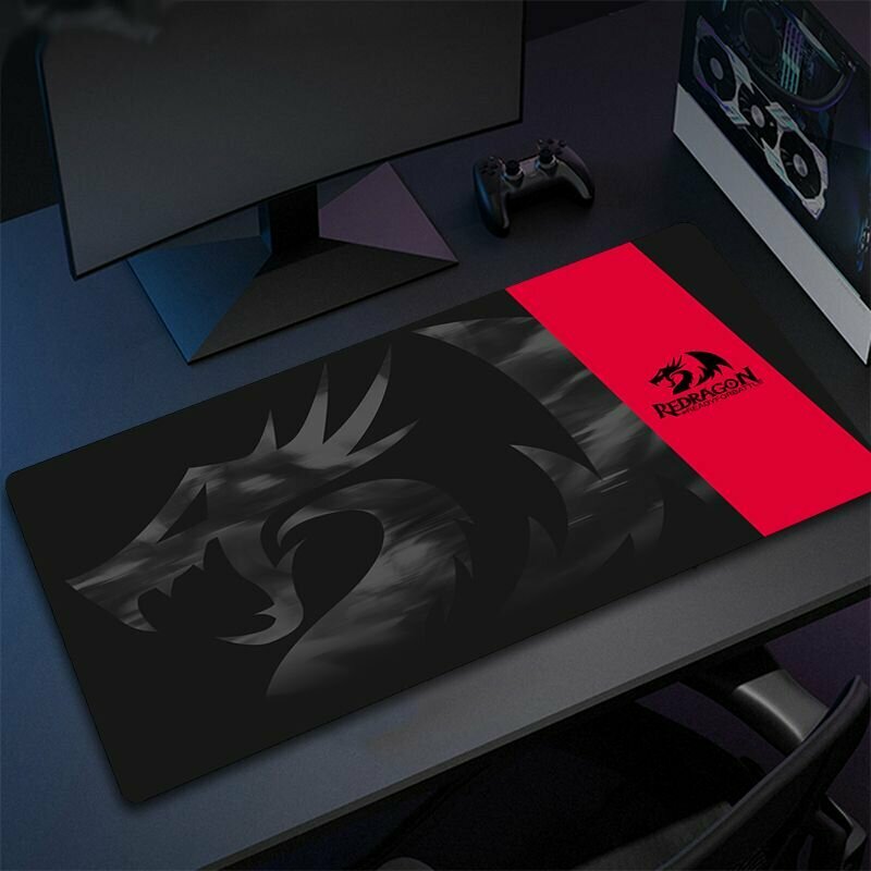 Коврик Redragon Dragon, нескользящее основание, для игровой мыши, 40х90 см