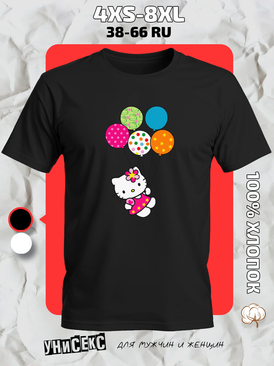 Футболка с принтом Хеллоу Китти
