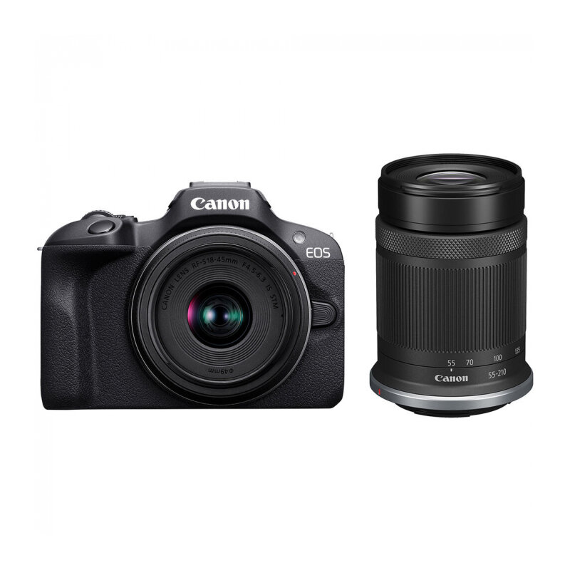 Canon EOS R100 kit 18-45 IS STM + 55-210mm