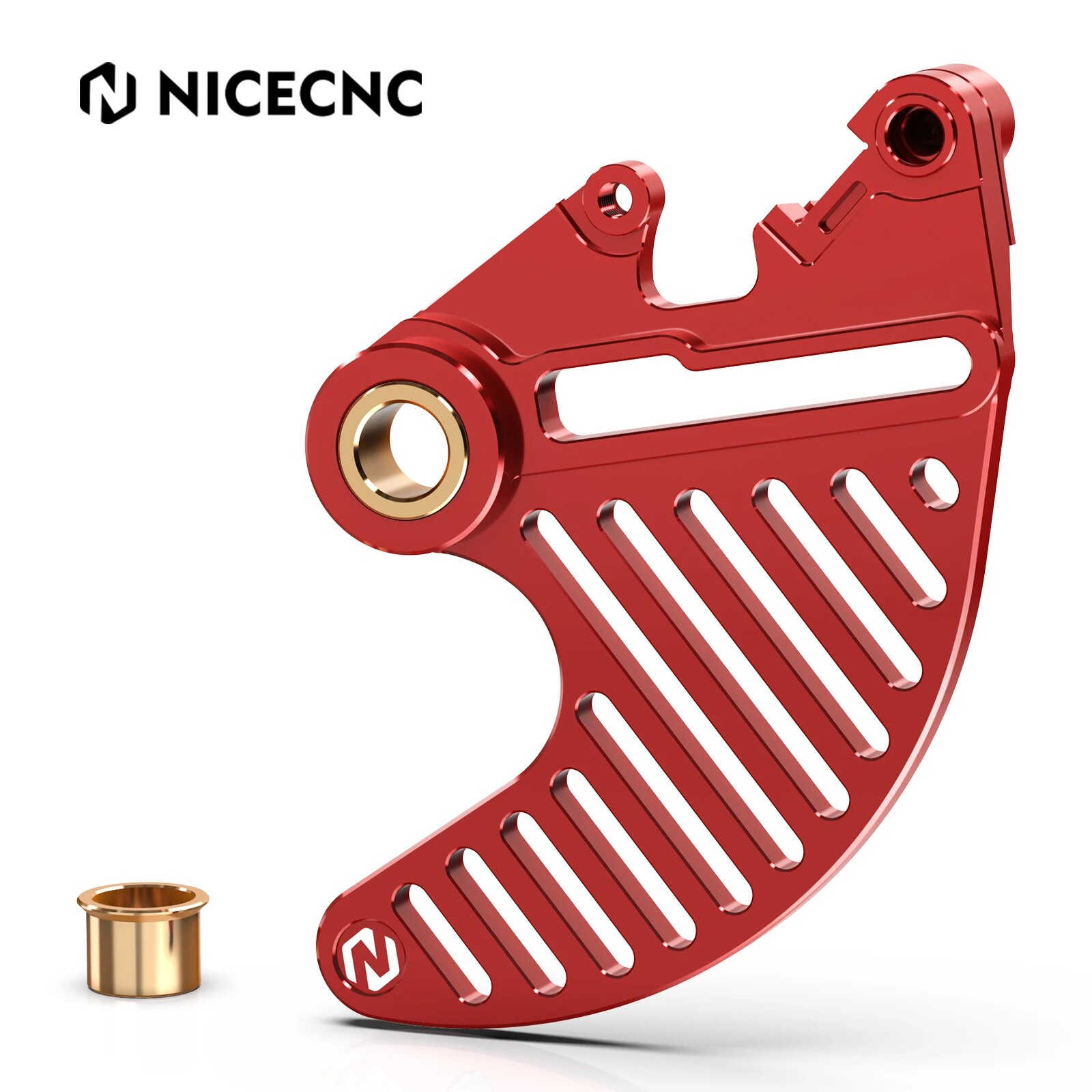 Защита заднего тормоза Красный NICECNC KTM 2004-2025