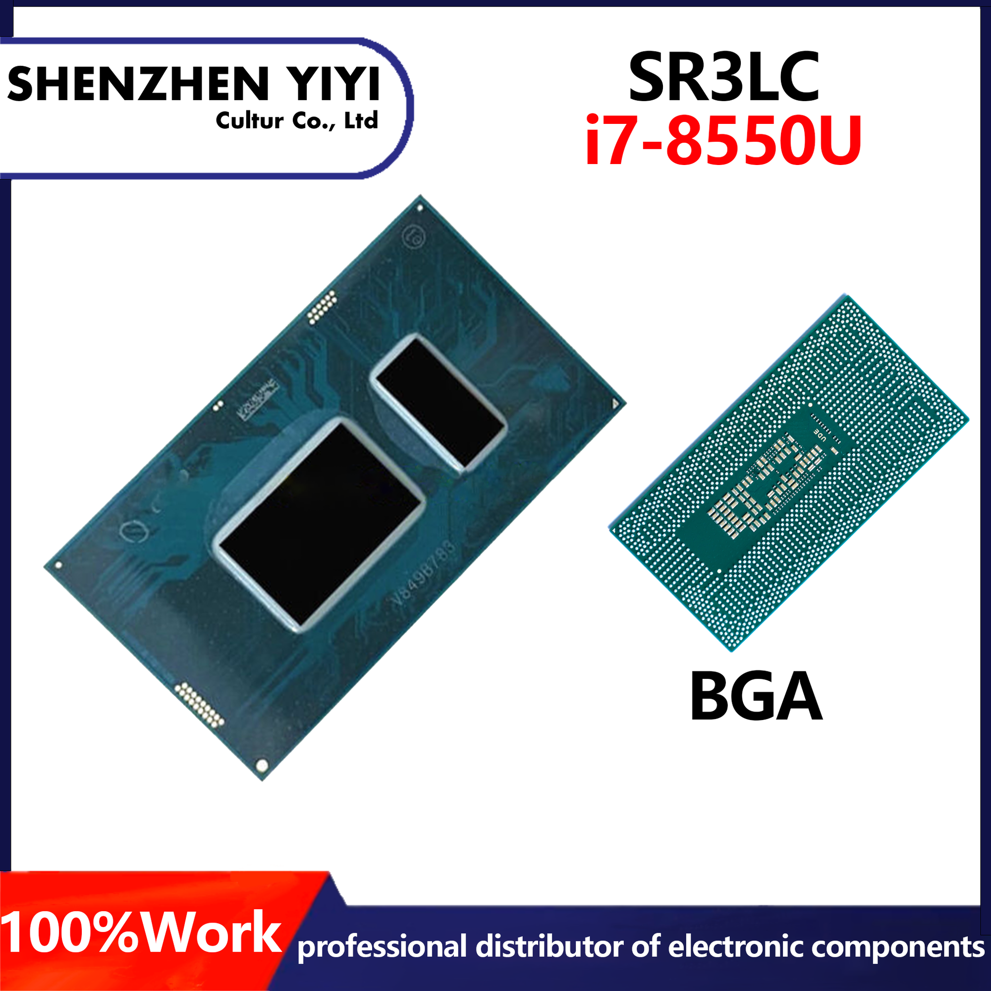 Чипсет Sell by piece SR3LC i7-8550U