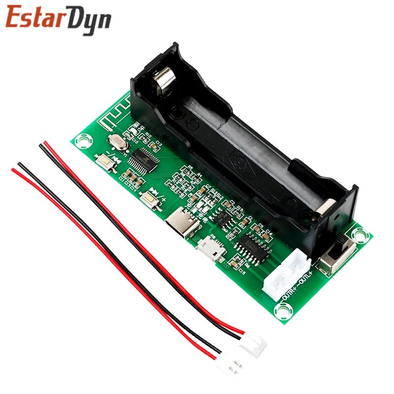 XH-A153 литиевая батарея Bluetooth 5,0 двухканальный 2-канальный стерео усилитель с низким энергопотреблением плата DC 5 в чип PAM8403