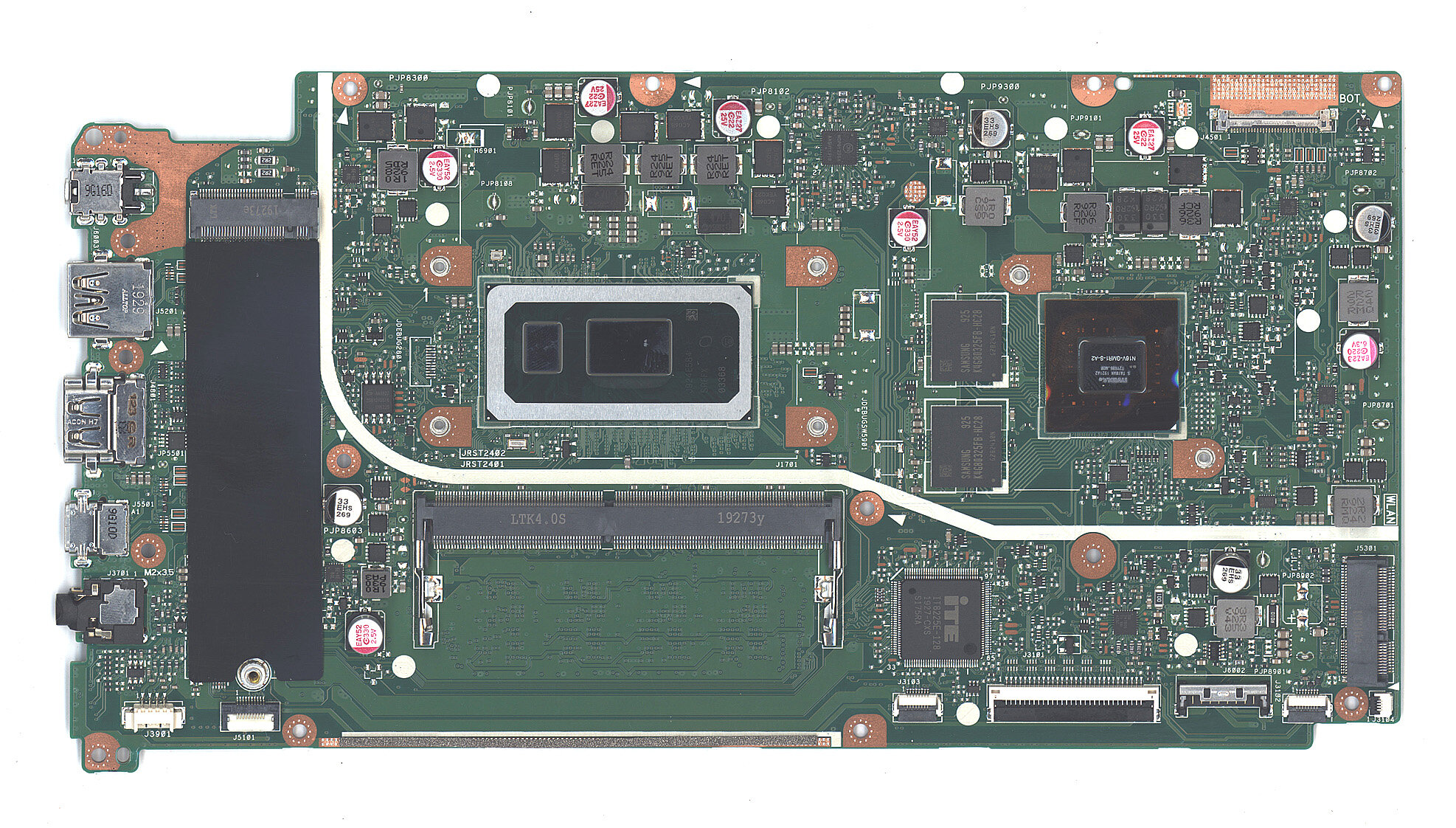Материнская плата для Asus X512FB 4G/I5-8265U 90NB0KS0-R00040