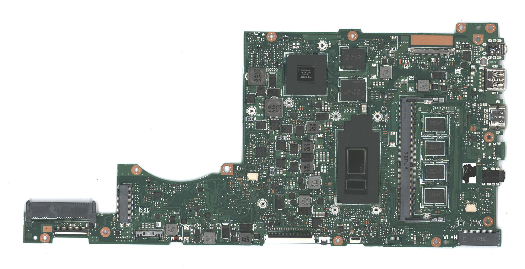 Материнская плата для Asus X411UQ 8G/I5-8250U 90NB0GE0-R00031