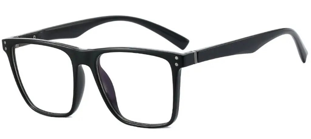 Мужские очки для чтения с защитой от синего света, винтажные черные квадратные очки по рецепту, мужские очки TR90, оправа для очков большого размера + 1,5