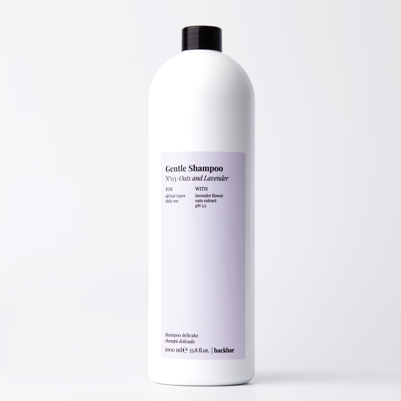 FarmaVita Шампунь для ежедневного применения Gentle Shampoo №03 Back Bar, 1000 мл