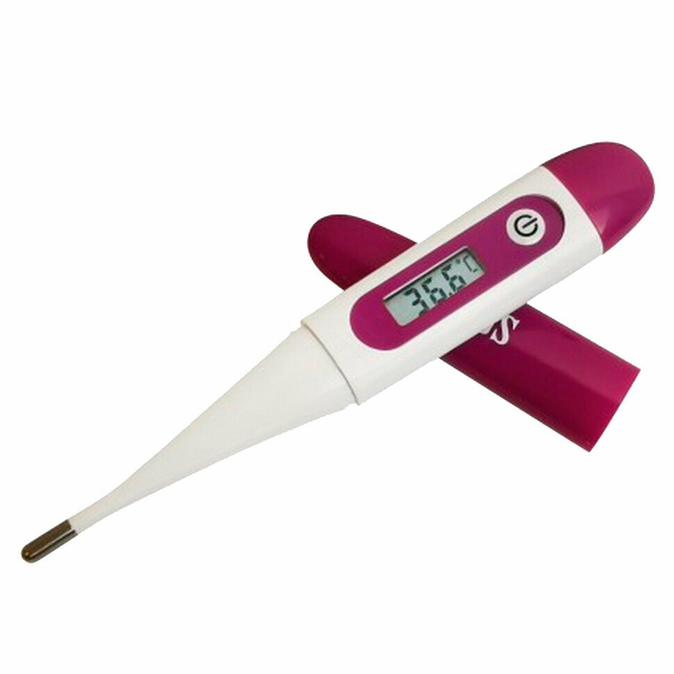 Термометр электронный медицинский AMDT-16 с защитным колпачком, AMRUS, 00-00002677, 631492