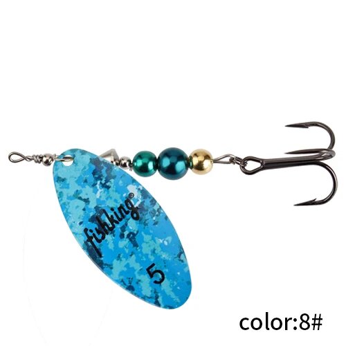 Приманка спиннер NGB, бирюзовый, 9.2g, Color: 008