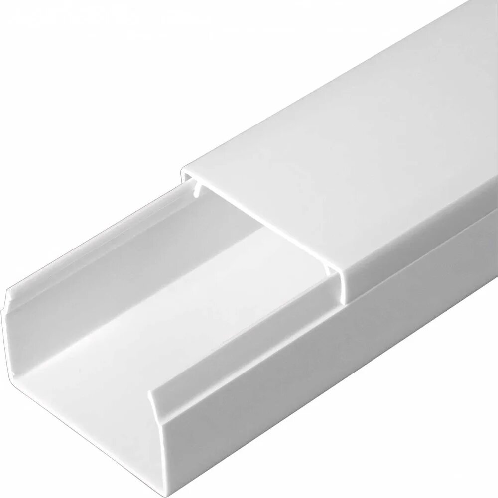 Кабель-канал, Промрукав, Промрукав 2-й замок в п/э 40х25 мм белый 2м PR03.0053, защиты проводов и кабелей