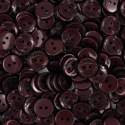 Пуговицы рубашечные пластиковые №А-152 20L 18 темно-бордовый 1/250шт.