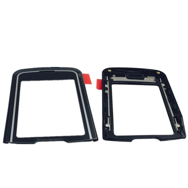 Новый ЖК-экран с фронтальным стеклом, внешний объектив с рамкой для Nokia 8600 Luna