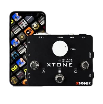 XSONIC XTONE, Гитарный интеллектуальный аудиоинтерфейс, MIDI-контроллер