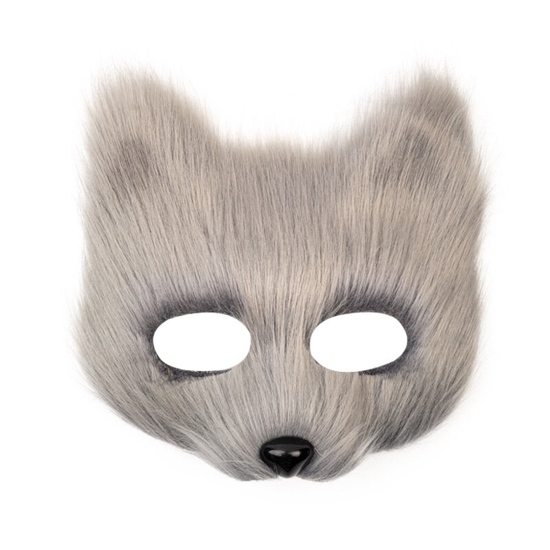 Набор масок "Лиса", имитация плюшевого хвоста, перчатки, для Хэллоуина