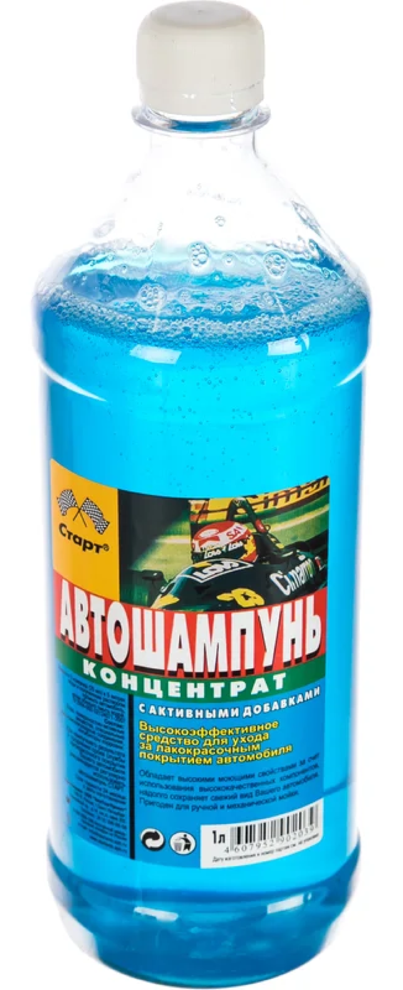 Автошампунь Старт для бесконтактной мойки, концентрат, 1л / автохимия