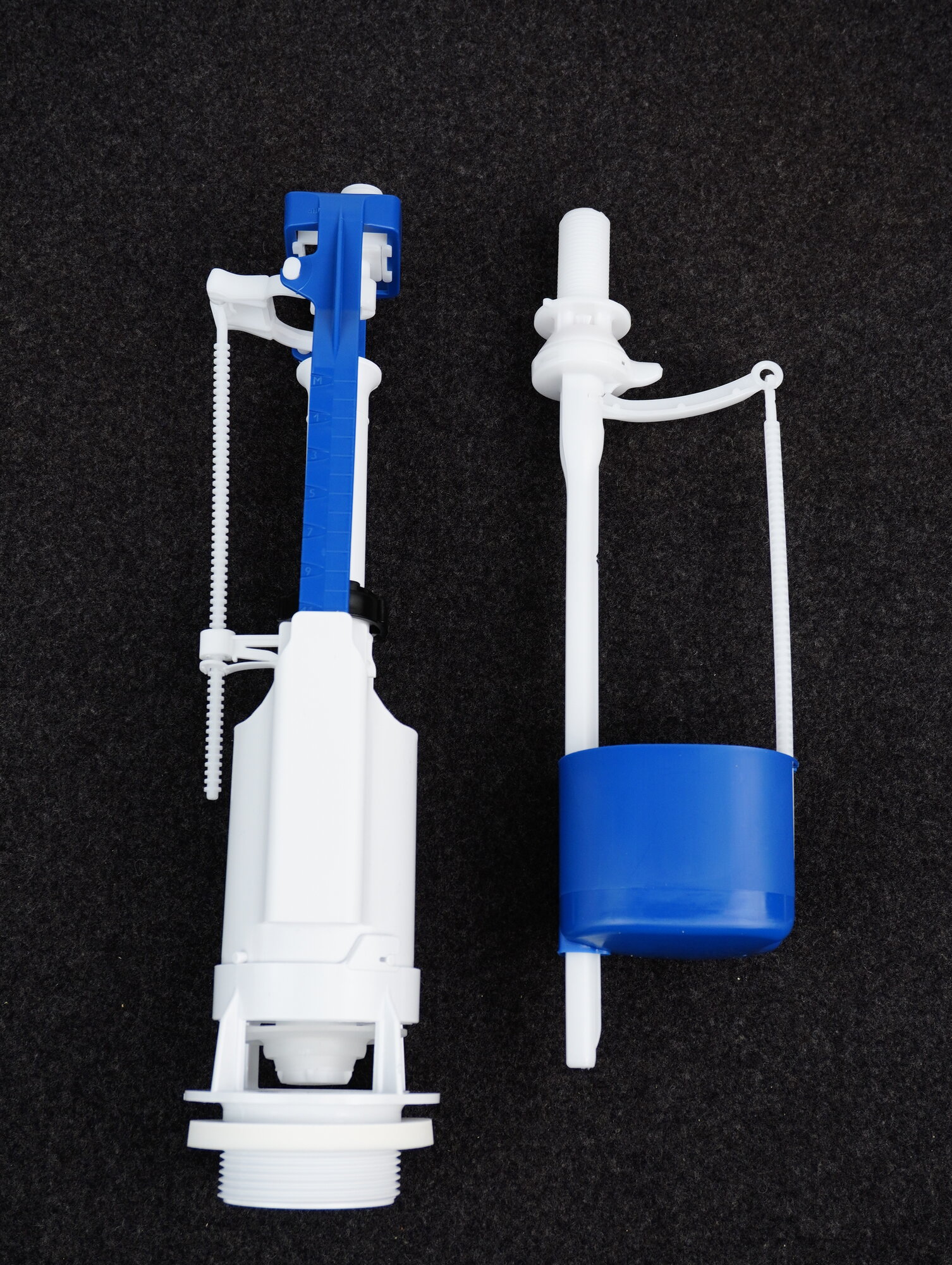 Сантехническая арматура А 105.57.14.3, нижний подвод, 1 кнопка, хром (Псков)