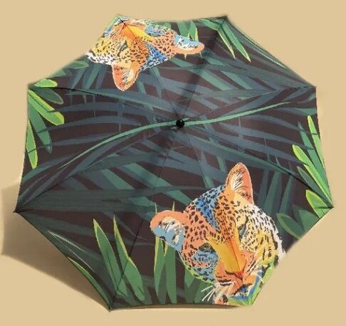 Зонт пляжный с наклоном, 200 см, Тигр, арт. J2019002