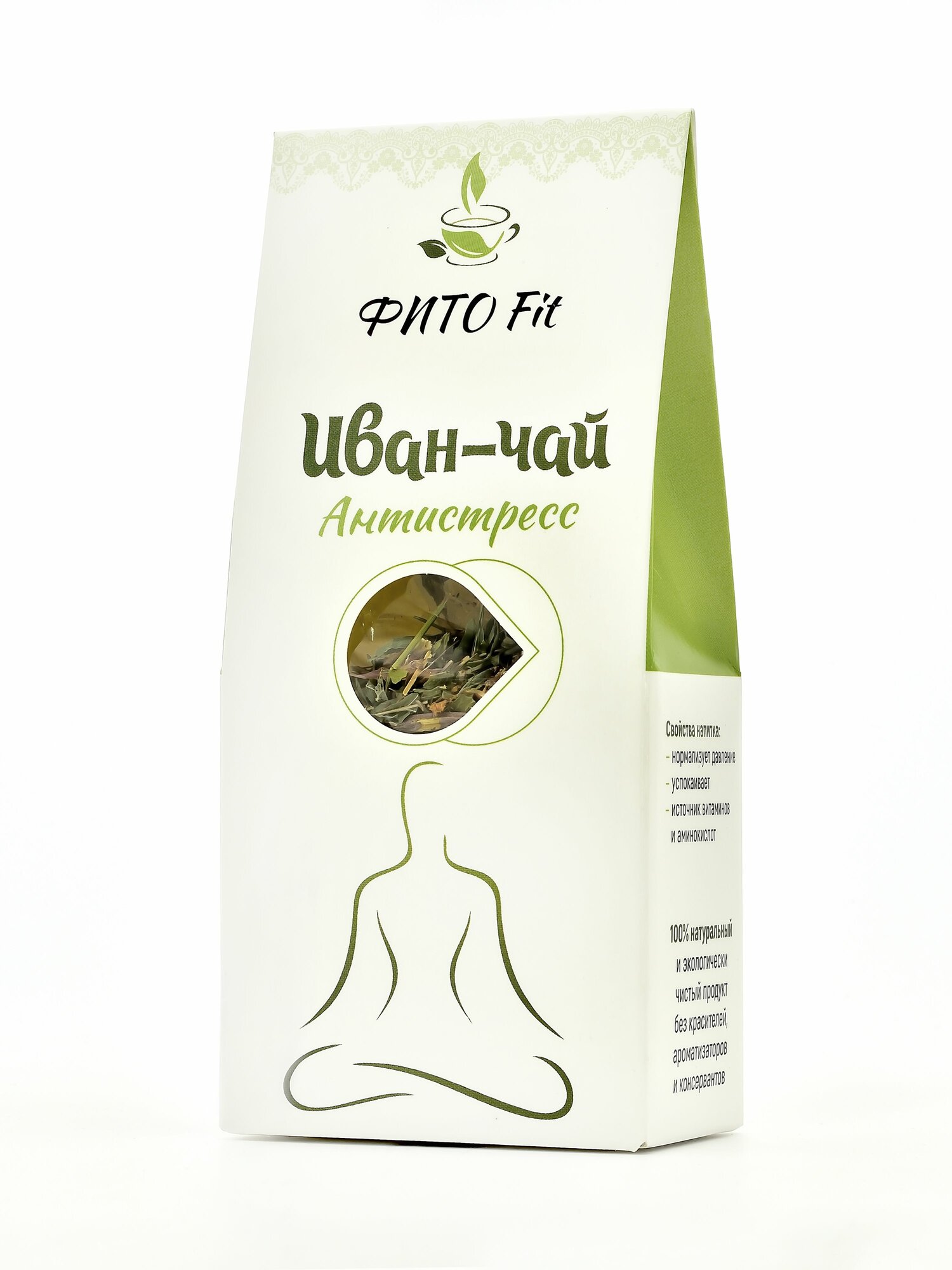 Иван-чай фито Fit "Антистресс" (иван-чай, боярышник, шиповник, мята, зверобой)