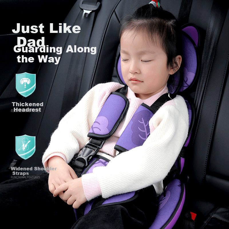 Dijia Lun Car Child Seat Cushion Simple Portable Safety Belt Fixer Shoulder Protector Headrest Cartoon Female Seat Cushion